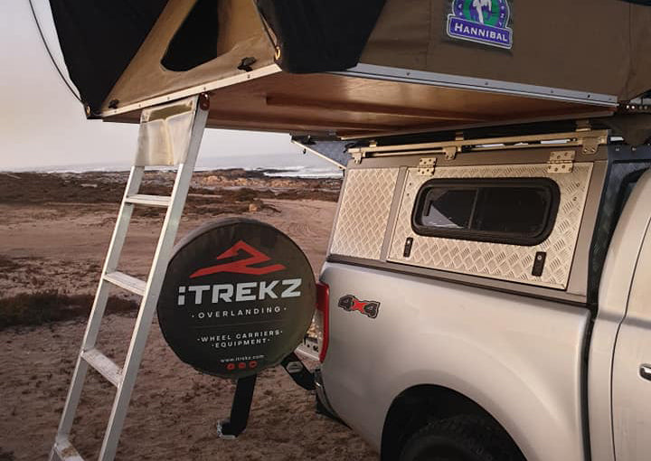 T6 Ford Ranger-specific Spare Wheel Carrier – CAM Craft CC T/A Itrekz